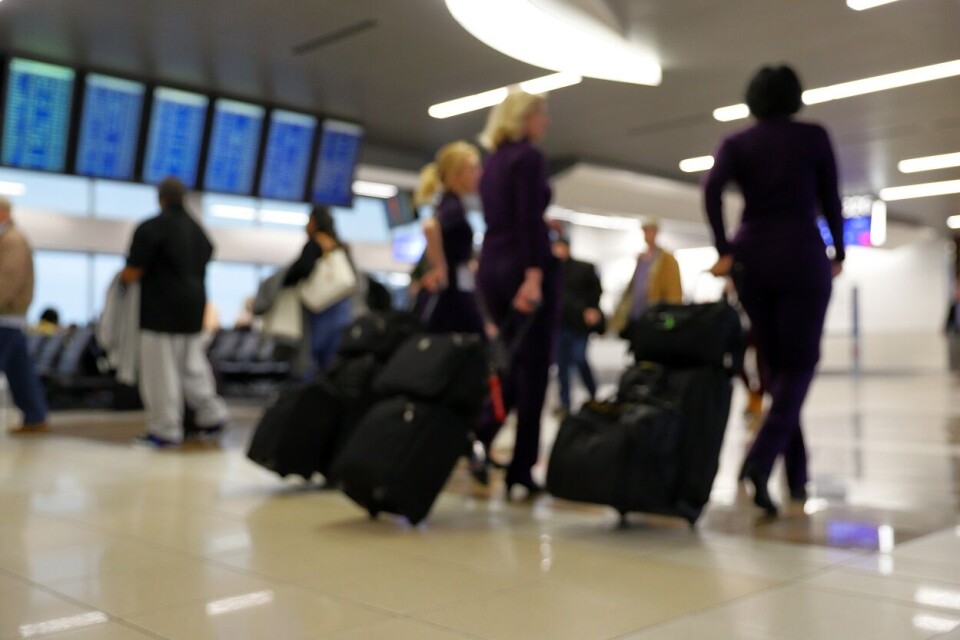 Kaos på europeiske flyplasser Kaos på europeiske flyplasser